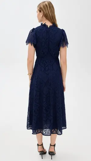 chinese dress ladies Shoshanna Women's Miran Dress, Navy/Jet, 2 at Amazon Women's Clothing store
