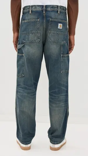 Carhartt Work In Progress Double Knee Denim Pants