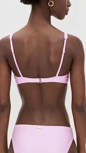 L'Agence Lexie Shimmer Bra Top