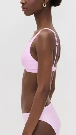 L'Agence Lexie Shimmer Bra Top