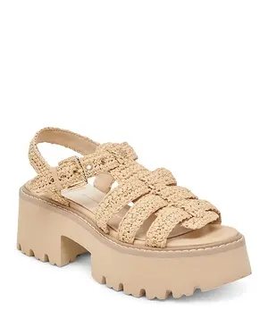 Dolce Vita Raffia Sandals For Women