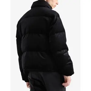 Prada Funnel-neck Cotton Jacket