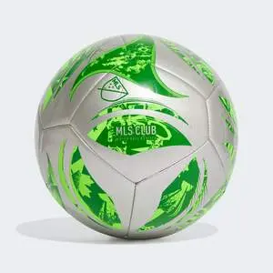 Adidas Mls 25 Club Ball - Silver Metallic / Green