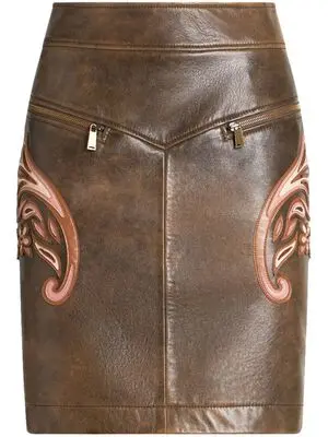 Etro Leather Skirts