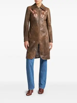 Etro Leather Coat