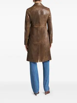 Etro Leather Coat