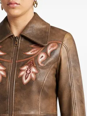 Etro Leather Coat