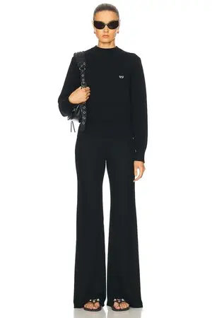 Balenciaga Crewneck Sweater - Black