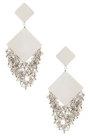 Isabel Marant Etoile Silver Tone Earrings