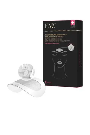 Foreo Faq Microneedling Anti-wrinkle Hyaluronic Acid Patches For Forehead 3 Pack - N,a