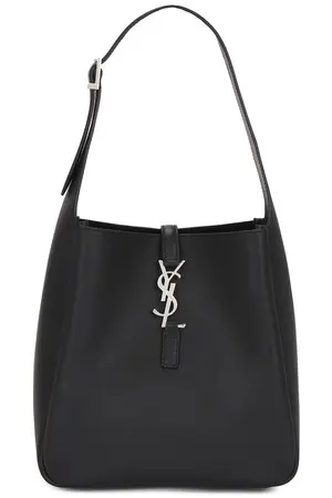 Saint Laurent Saint Laurent Le 5 A 7 Supple Hobo Bag Nero