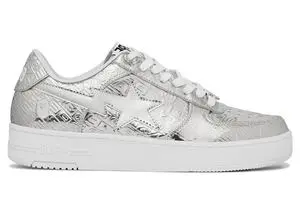 A BATHING APE Sta #5 Sneakers - Silver