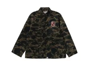 A BATHING APE X Clot Camo Ape Head Chinese Jacket