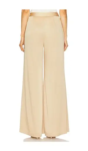 L'Agence Aubrie Mid Rise Wide Leg Pant