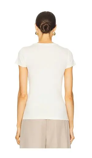 L'Agence Ressi Crew Neck Short Sleeve Tee