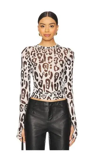AFRM Kaylee Top In Beige