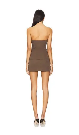 ALL THE WAYS Marni Skirt Set - Brown
