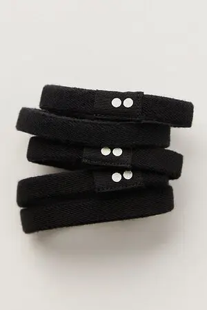 KOOSHOO Flat Hair Ties - Black