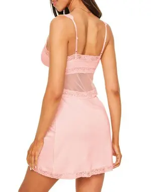 ADORE ME Primrose Slip Dress - Light Pink