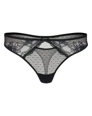 ADORE ME Cordelia Thong Panties - Black