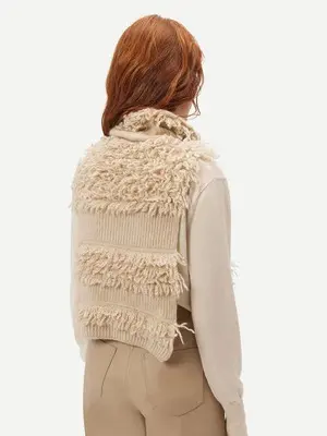 Gobi Cashmere Loop-stitch Gilet