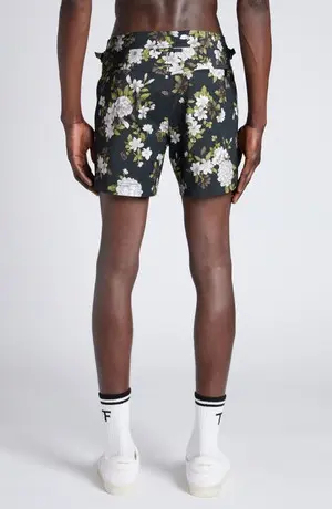 TOM FORD Hendrix Floral Swim Trunks