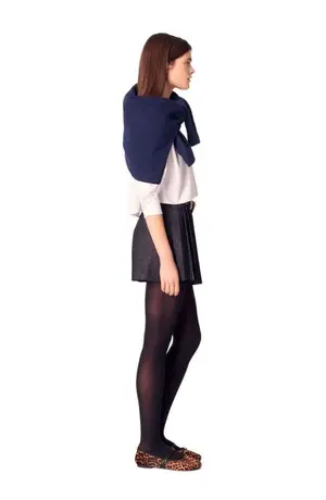 Maje Layered-effect Pleated Denim Shorts