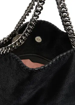 Stella McCartney Falabella Metallic Faux Leather Tote