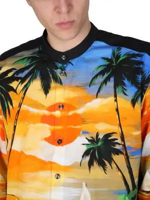 Dolce & Gabbana Hawaii Print Shirt - Multicolour