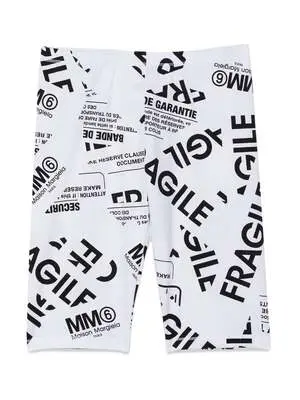 MAISON MARGIELA Printed Socks - White