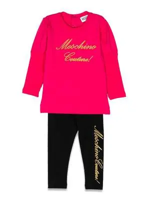 Moschino T-shirt And Leggings Set