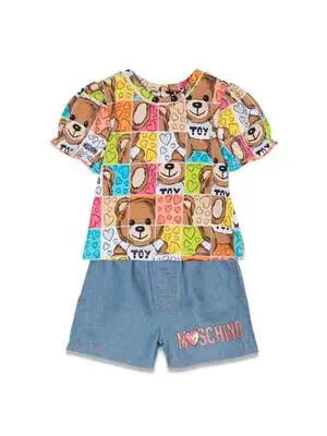 Moschino T-shirt And Shorts Set