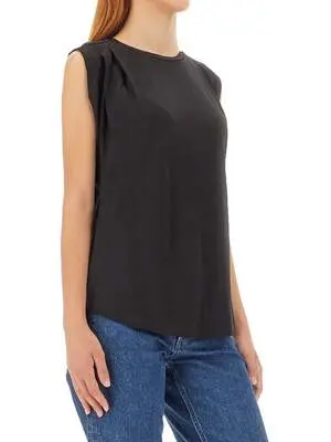 Michael Kors Viscose Top - Black