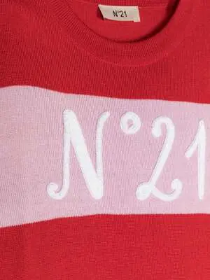 N°21 Logo Crew Neck Pullover