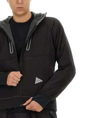 AND WANDER Alpha Air Sweatshirt - Black