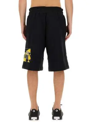 Versace Bermuda Shorts With Logo
