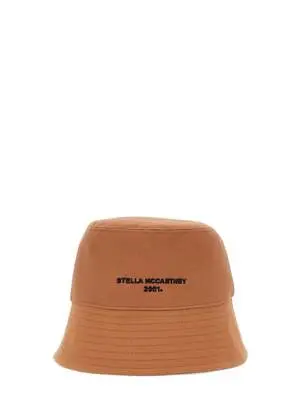 Stella McCartney Double Face Bucket Hat - Beige