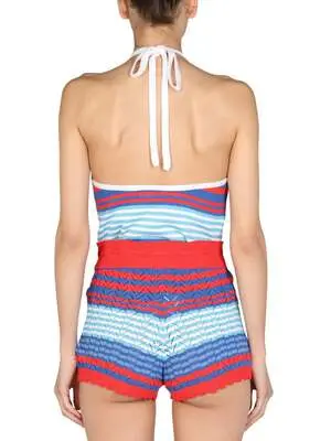 GALLO Striped Pattern Top