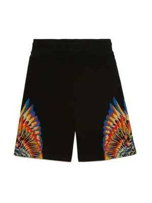MARCELO BURLON COUNTY OF MILAN Tempera Wings Sweatshort