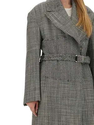 TOM FORD Wool Patchwork Overcoat