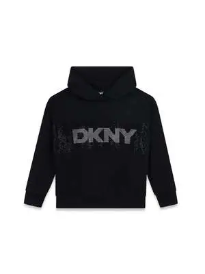 Dkny Hooded Cotton Sweatshirt