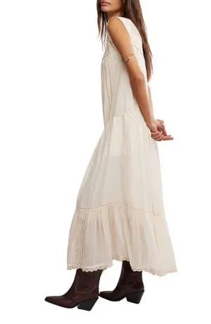 Free People Meadow's Edge Cotton Maxi Dress