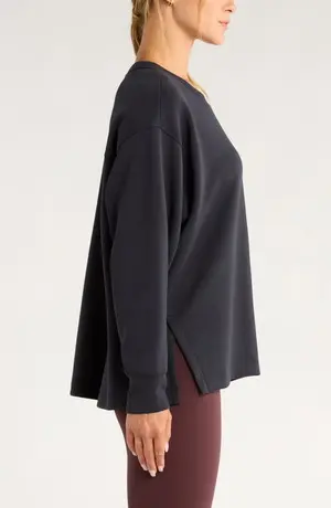 Zella Soft Luxe Tunic - Black