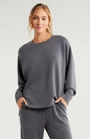 Zella Ribbed Tops For Women