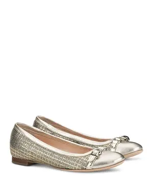 Agl Mae Woven Flats - Sand