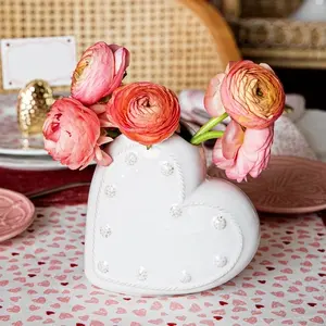 JULISKA Berry & Thread 6 Heart Vase