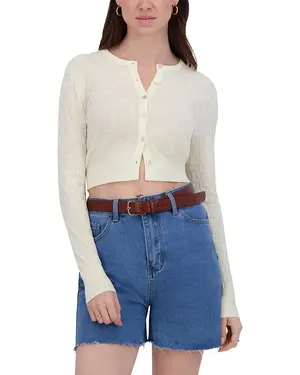 Point Long Sleeve Cardigans For Women