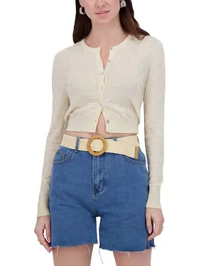 Point Long Sleeve Cardigans For Women
