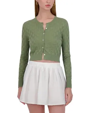 Point Long Sleeve Cardigans For Women