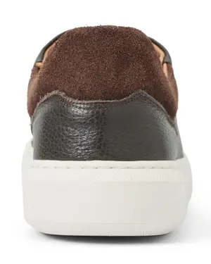 Bruno Magli Salvatore Leather Sneakers - Brown